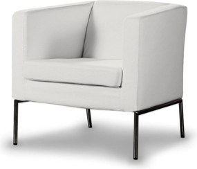 Potah na křeslo IKEA Klappsta barva béžová látka pletený vzor