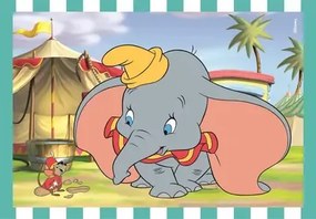 Clementoni PUZZLE Disney klasika 4v1 / 12+16+20+24 dílků) / od 5 let