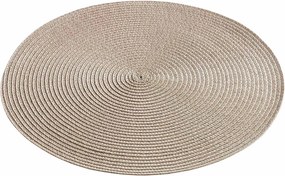 Prostírání, průměr 35 cm, taupe