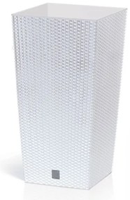PROSPERPLAST Květináč -  RATO SQUARE Rozměr: 20x20 cm, Barva: antracit
