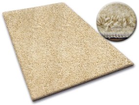 Kusový koberec SHAGGY Izebelie 5cm česnekový