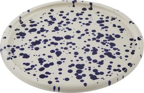 BOOGY SPLASH Snídaňový talíř 21 cm - tm. modrá