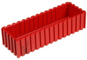Plastová krabička na nářadí 35-150x50 mm, červená