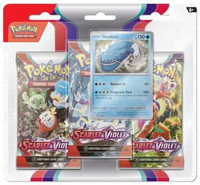 Pokémon Pokémon TCG: SV01 - Scarlet and Violet 3-Pack Blister Dondozo