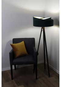 Stojací lampa GALAXY 1xE27/60W/230V zelená/wenge