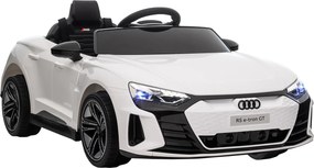 HOMCOM Dětské elektrické autíčko AUDI RS e-tron GT s dálkovým ovládáním, bezpečnostním pásem, klaksonem, hudbou a světlomety, do 5 km/h, pro děti od …