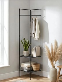 Sinsay - Corner shelf - černá