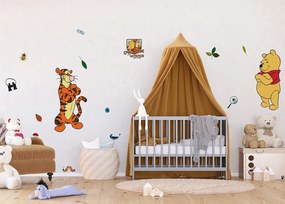 Dětská samolepka na zeď Disney Medvídek Pú – Výzva | 65 x 85 cm | DDK866