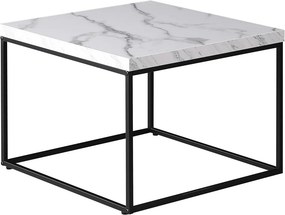 Autronic Konferenční stolek CT-V2006 60x60 cm Odstín: Bílý mramor