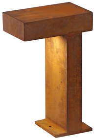SLV 230090 Rusty Pathlight, venkovní svítidlo, 1x9W úsporné, patina rzi, IP44, 40cm