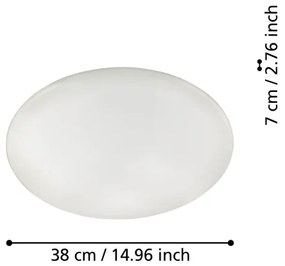 Eglo 900084 - LED Stmívatelné stropní svítidlo TOTARI-Z LED/19,2W/230V