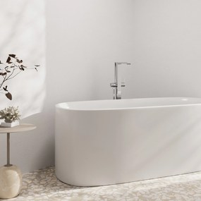Hansgrohe Tecturis E, páková vanová volně stojící baterie na podlahu, chromová, HAN-73445000