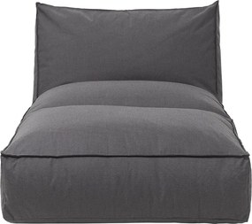 Venkovní polohovací lehátko Blomus STAY 80cm šedočerné