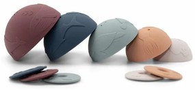 Jellystone Designs Silikonové stohovací kelímky, zemitá