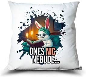 Ahome Ahome CZ Polštář Dnes mám chuť - Dnes nic nebude 37 x 37 cm