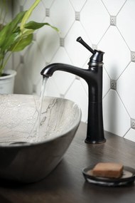 SAPHO CLASSIC retro stojánková umyvadlová baterie vysoká, olejem gumovaný bronz AZ006WB