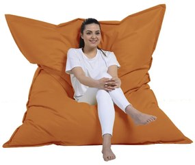 Atelier del Sofa Zahradní sedací vak Giant Cushion 140x180 - Orange, Oranžová