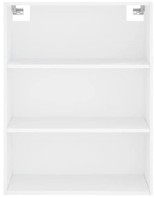 Skříň highboard bílá 69,5 x 34 x 180 cm kompozitní dřevo,  3189365