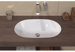 Villeroy & Boch 5A766001 - Zápustné umyvadlo ARCHITECTURA 57x37,5 cm bílá