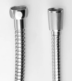 Sapho, POWERFLEX Flexibilní nerezová hadice s dvojitým zámkem, 100 cm, FLEX100