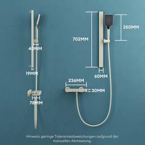 design sprchová i vanová baterie DOPORRO Arvexa - bílá