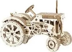 Wooden City 3D Puzzle Traktor / 164 dílů / od 14 let