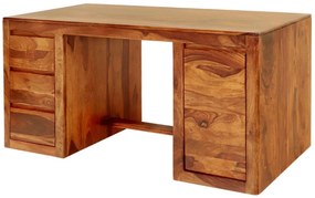 furniture-nabytek.cz - Psací stůl z masivu palisandr 160x80x76