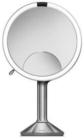 Simplehuman - Kosmetické zrcátko s LED osvětlením, kartáčovaná nerez ST3024