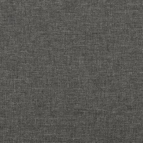 Taštičková matrace tmavě šedá 90 x 200 x 20 cm textil,  347715