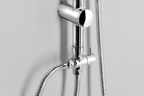 Aqualine, KERA sprchový sloup s připojením na baterii, chrom, SL430
