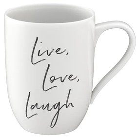 Villeroy & Boch V&B Statement Hrnek Live Love Laugh 10-1621-9659