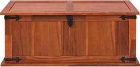 Úložná truhla 90 x 45 x 40 cm masivní akáciové dřevo 247242