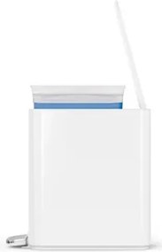 Simplehuman Pedálový odpadkový koš 5 l bílá ocel / Odpadkový koš / úzk