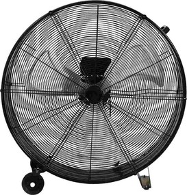 vidaXL Průmyslový bubnový ventilátor 77 cm 187,7 W černý [51454]