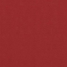 135042 vidaXL Balkónová zástěna červená 120 x 500 cm oxfordská látka