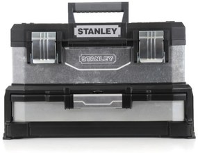 STANLEY 1-95-830 Kovoplastový box na nářadí se zásuvkou galvanizovaný
