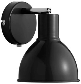 Čtecí lampička NORDLUX Pop - černá, 1500 mm (odpojitelný černý kabel)