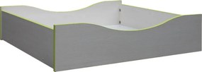 Bradop CASPER Zásuvka pod postel C109 | Provedení: CEZ creme zelená
