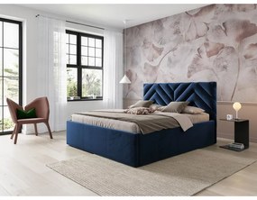 Čalouněná postel s úložným prostorem Mangalori, Rozměr postele: 140x200, Potah: Fresh 11
