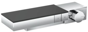 Axor Edge - Termostat s instalací na zeď / pod omítku, pro 2 spotřebiče, chrom 46240000
