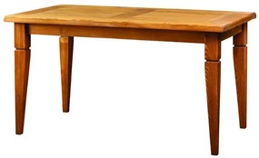 ARTEN Rustikální jídelní stůl POPRAD MES03B - borovice (světlý vosk/tmavý vosk) ROZMĚR: (š/h/v) 160 x 80 x 76 cm