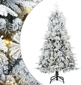 Umělý Skládací Vánoční Strom s stojanem Zelená 120 cm PE a PVC 3397454