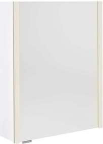 Sapho Alix - Zrcadlová skříňka s LED osvětlením 56x70x18 cm, 2x dvířka, P/L, bílá AX156-0030