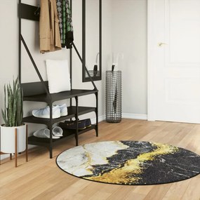Koberec pratelný vícebarevný Ø 120 cm 136614