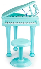 Dětské piano s mikrofonem Tinny modré