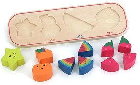 Vilac Vkládací puzzle Učím se počítat ovoce Sarah Betz