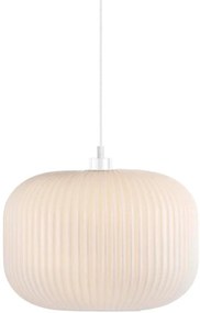 Nordlux milford designový lustr, 300 × 235 mm, 40 w, opálově bílý