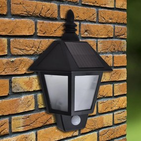 Solární Nástěnné Svítidlo S Pohybovým Čidlem
