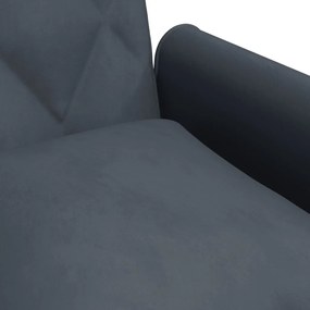 Rozkládací Pohovka S Područkami Samet - Růžová