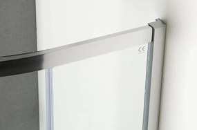 Gelco Gelco, AKCE čtvrtkruhová sprchová zástěna 900x900x1900mm, čiré sklo, AG4290